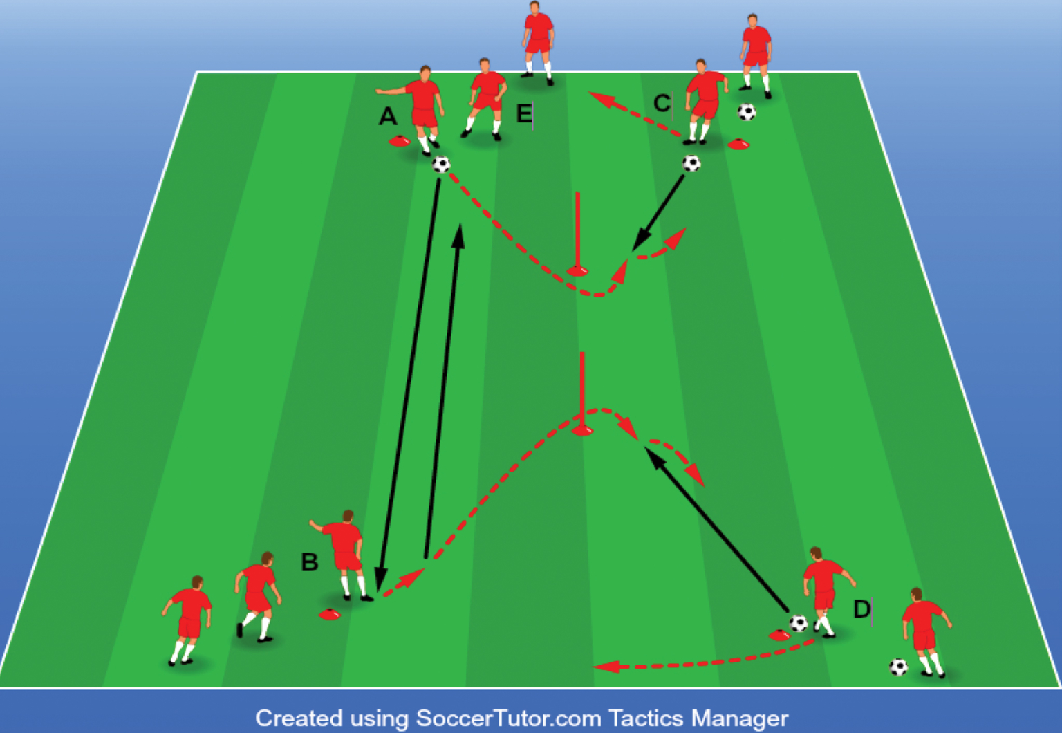 Fundamentals - Passing Warm Up - Hamilton Elite FC